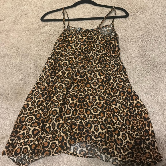 Divided | Dresses | Leopard Print Mini Dress | Poshmark